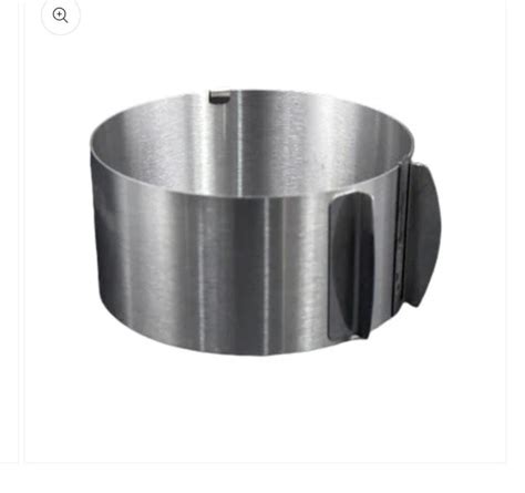 Adjustable Cm Mousse Cake Ring Stainless Steel Daraz Pk
