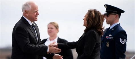 Tim Walz Who Is Kamala Harriss Running Mate Times Of Oman