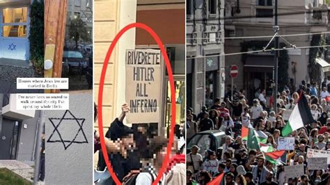 I Cori Choc Contro Gli Ebrei E La Stella Di David Sulle Porte Così