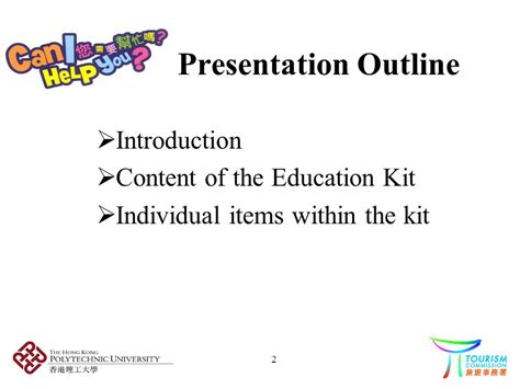 1 2 Presentation Outline Introduction Content Of The Education Kit