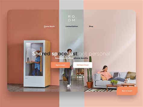 Minimal Web Design UI On Behance