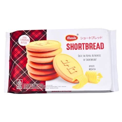 Jual Biskuit Butter Monde Shortbread 115 Gr Shopee Indonesia