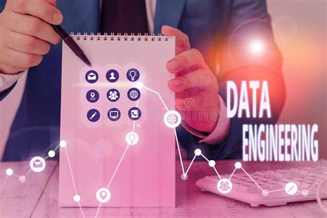 Word Writing Text Data Engineering Business Concept For Data Science