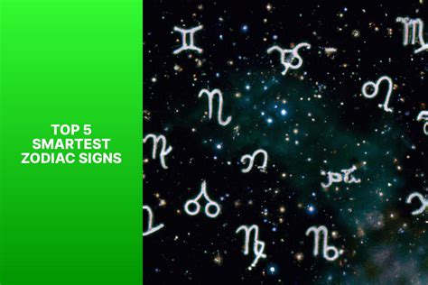 Discover The Top 5 Smartest Zodiac Signs For Astrology Enthusiasts
