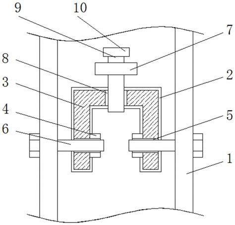 一种建筑钢结构简易安装连接加固结构的制作方法