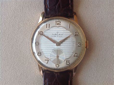 Nacar Hand Winding Watch Vintage Watches Watch Collection Omega Watch