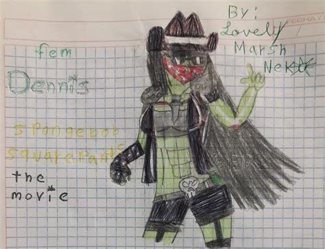 Dennis Genderbend Spongebob Squarepants Movie By Lovelymarshneko On Deviantart