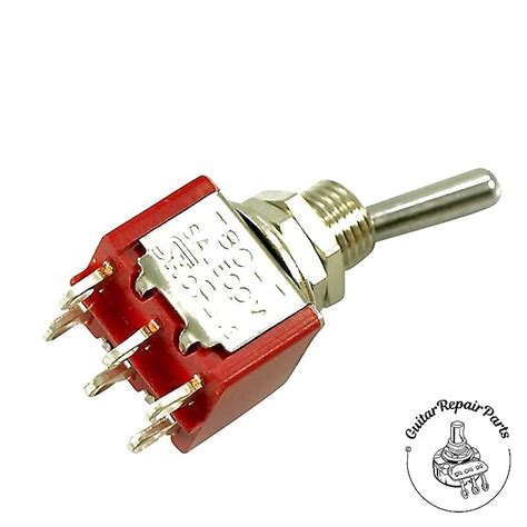 SALECOM On Off On 3 Position DPDT Mini Toggle Switch W Round Reverb