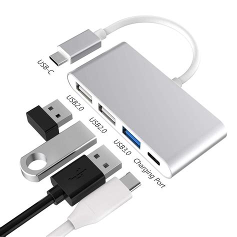 Type C Hub With Usb30 Double Usb20 Usb C Female Vicedeal