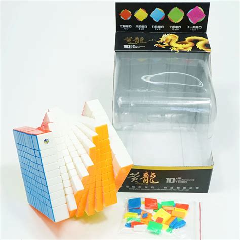 Yuxin Huanglong 10x10 Cube Yx Huanglong 10 10 Speed Cube Puzzle Twist