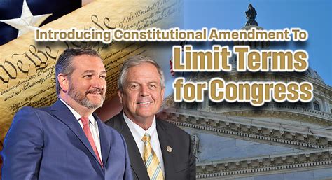 Introducing Constitutional Amendment Imposing Term Limits For Congress Texas Border Business