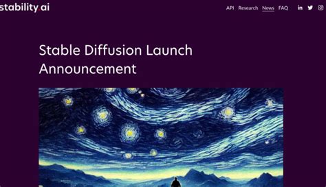 stablediffusion是哪个公司的 Stable Diffusion中文网