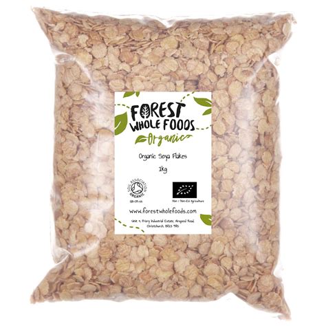 Organic Soya Flakes Forest Whole Foods Trade