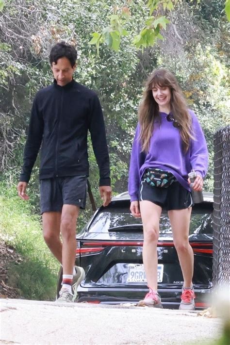 Alison Brie And Danny Pudi Out Hiking At Griffith Park In Los Angeles