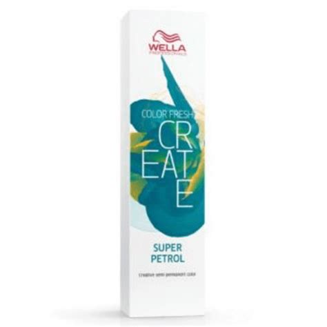 Wella Color Fresh Create Semi Permanent Hair Colour Super Petrol