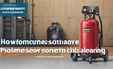 Air Compressor Cleaning A Comprehensive Guide