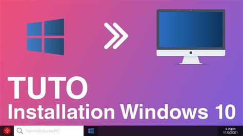 Comment Installer Windows 10 Sur Votre PC YouTube