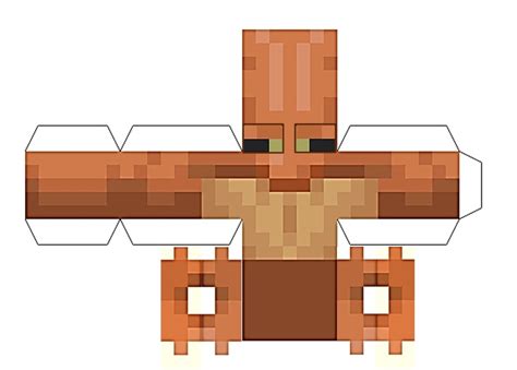Pixel Papercraft Mini Frog Minecraft 1 19