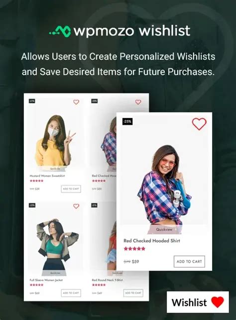 Wpmozo Wishlist For Woocommerce Wpmozo