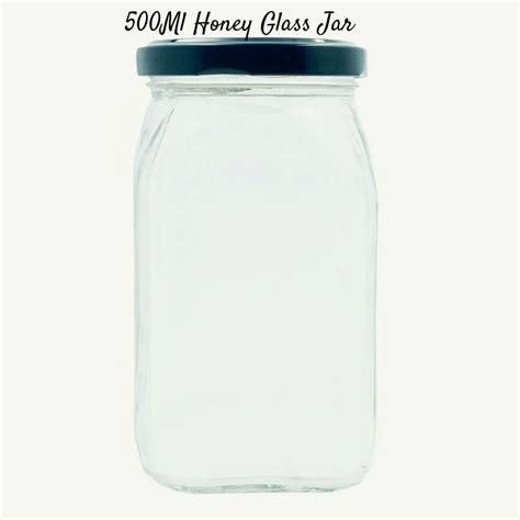 500ml Glass Honey Jar At Rs 950piece Honey Glass Jar In Firozabad