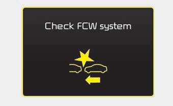 Kia Carnival Fcws Operation Foward Collision Warning System Fcws Driving Your Vehicle