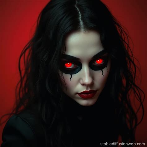 A Vampire Biting Eyes Stable Diffusion Online