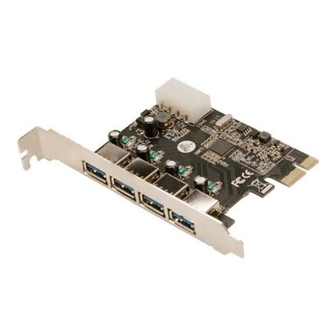 LOGILINK Carte PCIexpress X USB Ports Cdiscount Informatique