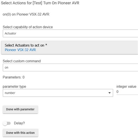 Controlling Pioneer Avr Input Via Rm 📐 Rule Machine® Hubitat