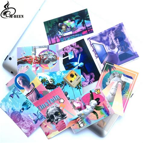 10 шт лот стильные наклейки в виде испарителя Эйнштейна Ньютона скейтборда наклейка на