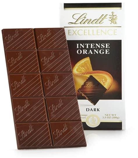 Черен Шоколад Lindt Excellence Портокал 100 г Шоколади Цени оферти и