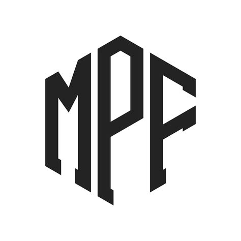 Premium Vector Mpf Logo Design Initial Letter Mpf Monogram Logo Using