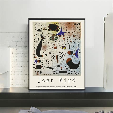 Ciphers And Constellations In Love With A Woman Exhibition Poster