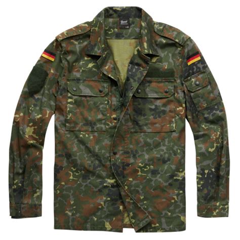 Brandit Bdu Bw Feldbluse Flecktarn