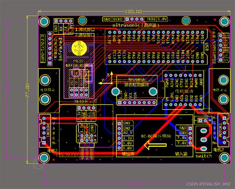 104、基于stm32单片机两轮自动平衡小车蓝牙app控制 加超声波避障和跟随模式设计oled屏显示程序原理图pcb源文件硬件芯片资料
