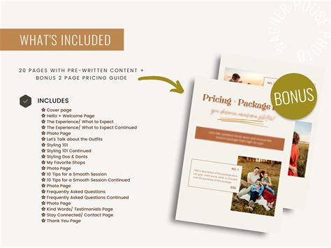 Canva Complete Client Guide Style Guide For Photography Faq Template