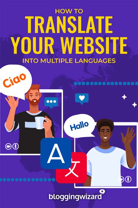 how to translate your website into multiple languages
