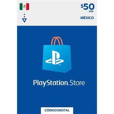 Psn Card 50 Usd México Playstation Network 50 Scheda