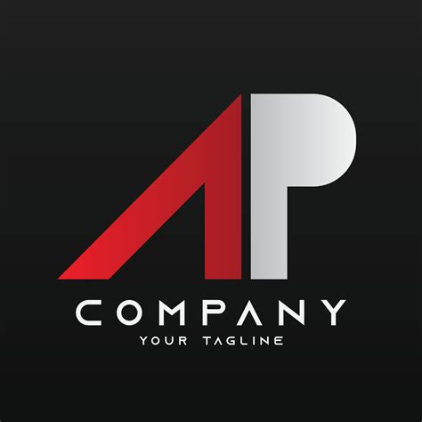 Alfabeto Logo Ilustración Logo Vector De Letra Ap 29178083 Vector En