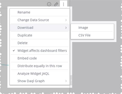 download widget data to a file