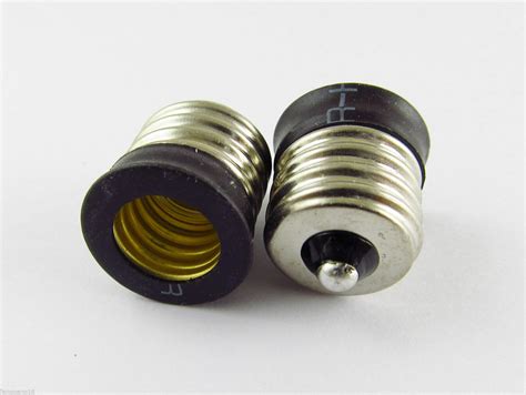 1pcs E17 Intermediate To E12 Candelabra Base Light Bulb Socket Adapter