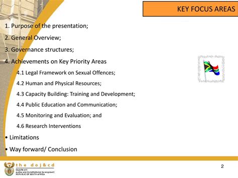 PPT KEY FOCUS AREAS PowerPoint Presentation Free Download ID