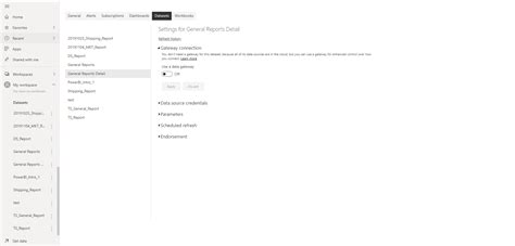 Cannot Drilldown On Report Power Bi Service When Microsoft