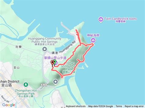 金山獅頭山公園步道O型從山走到海的絕美步道 健行筆記