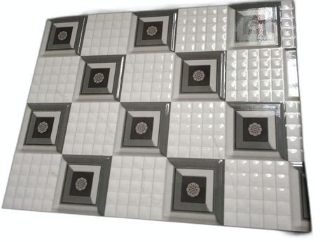 Glossy Cheque Ceramic Wall Tiles Size 1x2 Feet 300x600 Mm At Rs 75