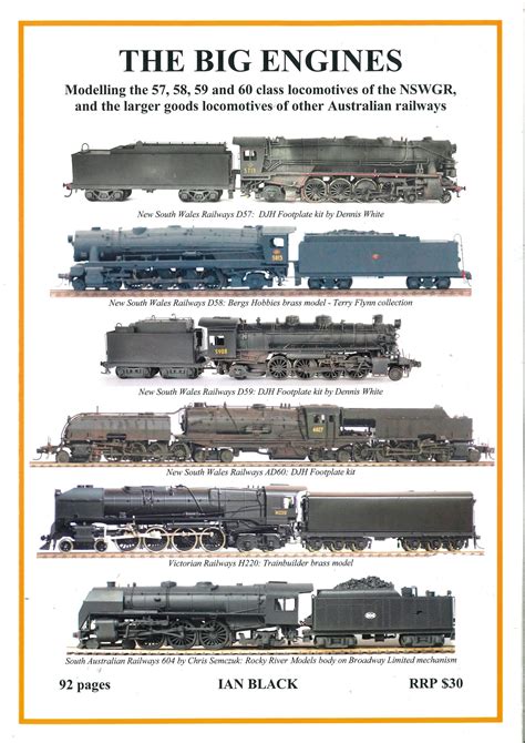 Modelling Nswgr Book 57 58 59 And 60 Class Locomotives