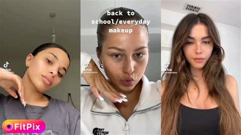 Everyday Make Up Tik Tok Compilations YouTube