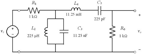 Passive Bandpass Filter Circuit Diagram Circuit Diagram