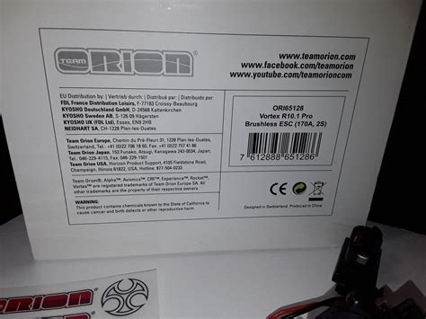 team orion r10 1 esc 170amp 2s excellent cond r c tech forums