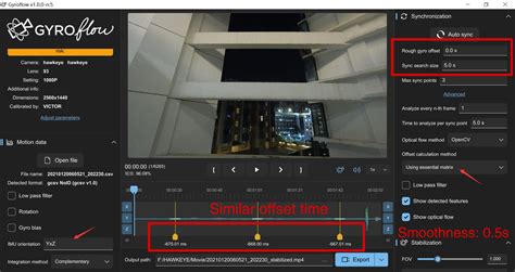 Hawkeye K NakedCam V Supports Gyroflow Stabilisation Flying Tech