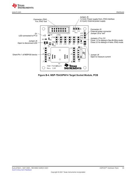 Msp Fet430uif Emulatorssimulators Msp430 Usb Debugging Interface At